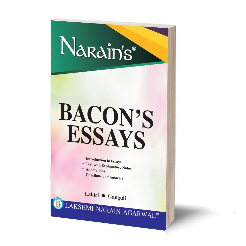 Bacon Francis Essays * - Bacon Francis - By - Lahiri-Ganguli - LNA BOOKS